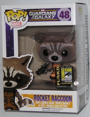Funko Pop! - Funko Pop! Flocked Rocket Raccoon