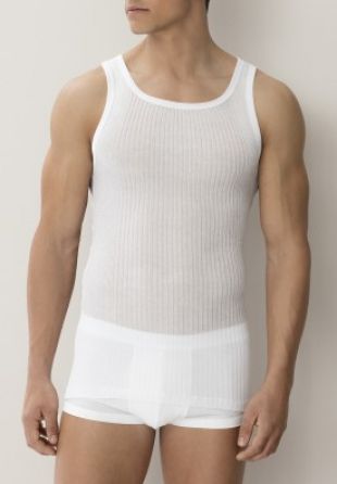 Zimmerli - Zimmerli Richelieu ribbed tank top