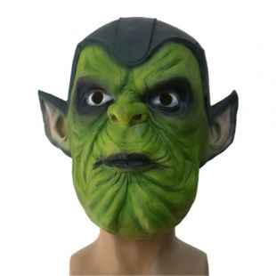 Cosplay Skrull Mask Halloween Party Full Head Mask Fancy Dress Costume ...