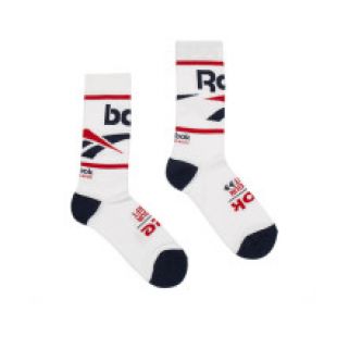 Reebok - Reebok CL Vector crew socks from the F/W2018 19 in white