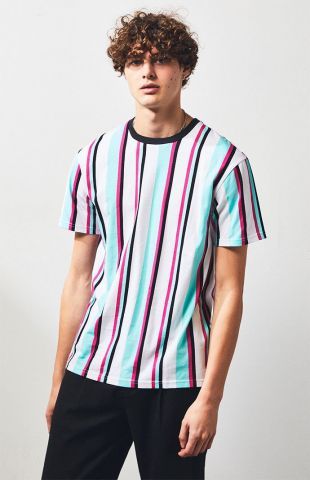 pacsun - PacSun Basics Mag Stripe Relaxed T Shirt