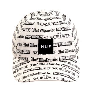 HUF - HUF Fake News Adjustable Dad Hat in White
