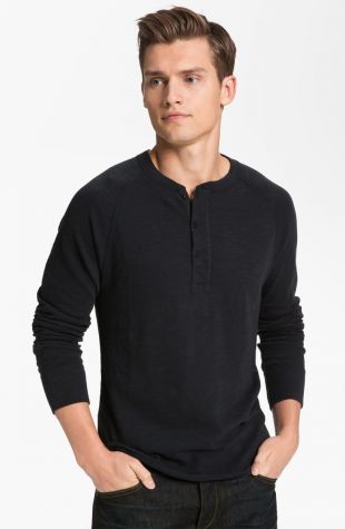 Rag & Bone - Rag & Bone Raglan Henley
