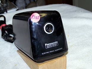 Panasonic - Panasonic KP380-BK Classic Electric Pencil Sharpener, Black ...