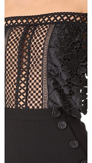 Self-Portrait - Off Shoulder Romper