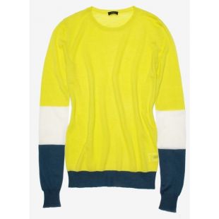 joseph - Joseph Patchwork Colorblock Sweater