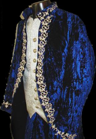 Frock coat bleu de Lestat