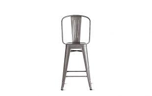 Tolix - Tolix® Marais Counter Stool with High Back