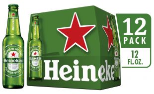 Heineken - Heineken Lager, 12 pack, 12 fl oz bottles - Walmart.com