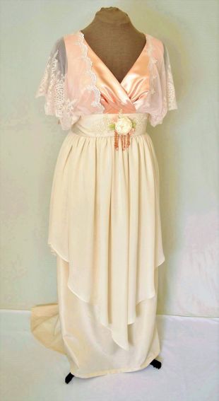 twinBdesigns - ÉCHANTILLON vente Edwardian mariage robe mariage robe ...