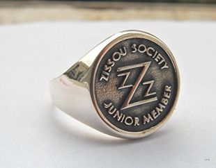 topol - Life Aquatic Team Zissou Society Junior Member Ring Sterling ...