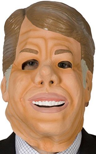 80stees - 80sTees Point Break Jimmy Carter Mask Tan