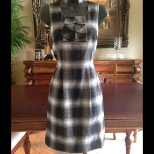 Ann Taylor - Ann Taylor Loft Plaid Dress
