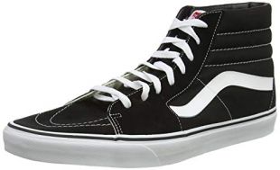 Vans - Vans, Zapatillas Altas Unisex Adulto, Negro (Black/White), 48 EU