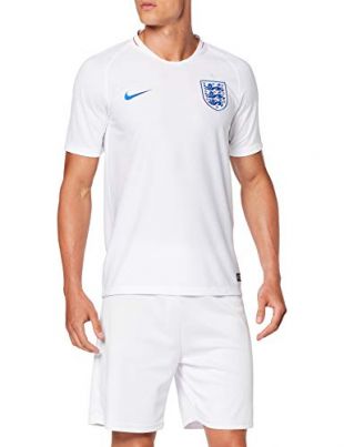 Nike - Nike 2018-2019 England Home Football Soccer T-Shirt Jersey