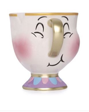 Disney - Primark Disney Beauty & The Beast Chip Bubbles Mug Cup New