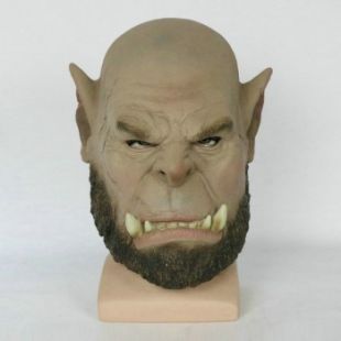 World Of Warcraft Orc Orcus Ogrim Doomhammer Latex Cosplay Mask