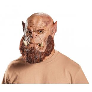 Ogrim Costume Mask Adult World of Warcraft Orc Halloween Fancy Dress