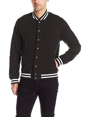 American Apparel - American Apparel Men's Heavy Terry Club Jacket ...