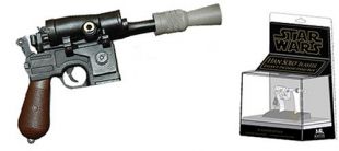 Distributoys.com, Inc. - Master Replicas Han Solo Blaster - 1/3 Scale ...