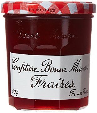 bonne maman - Bonne-Maman Confiture Fraise 370 g - Lot de 3