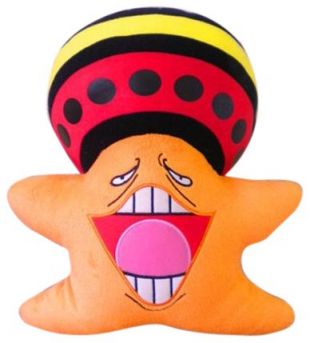 Bandai - One Piece Stofftier / Plüsch Figur: Pappag / Pappug 34 cm