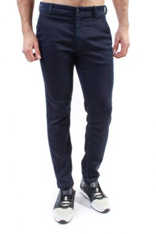 Diesel - Diesel Joggjeans Forme Chino Slim-chino-m-ne 680f Bleu Brut