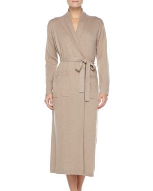 Neiman Marcus - Long Cashmere-Silk Robe