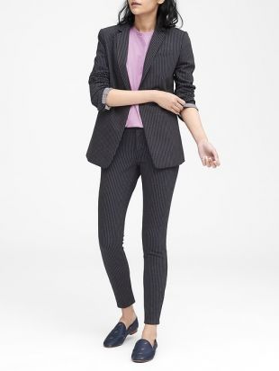 Banana Republic - Long and Lean Fit Pinstripe Blazer