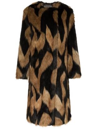 Givenchy - Givenchy Oversized Faux Fur Coat