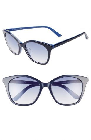 Calvin Klein - Calvin Klein 54mm Cat Eye Sunglasses | Nordstrom