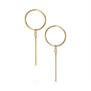 Uncommon James - Uncommon James Boucles d'oreilles dorées pendantes ...
