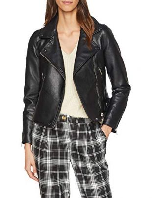 Pimkie - Pimkie Women's Vsw18 Micky Jacket, Black (Noir A), X-Large