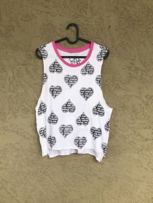 Chaser - Heart Print Top