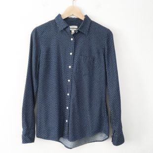 J Crew - Boy Shirt in Embroidered Polka Dot