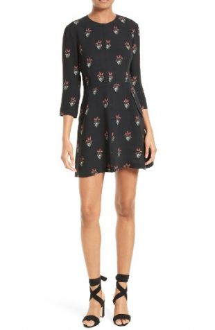 A.L.C. - Terry Floral Print Dress A.L.C.