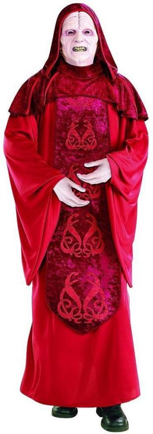 Emperor Palpatine Star Wars Lord Fancy Dress Up Halloween Deluxe Adult ...