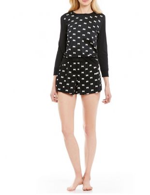 Kate Spade New York - pyja short motifs noeuds taille XL