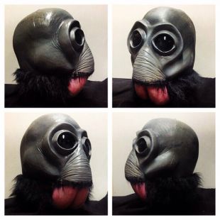 Masque en latex Ponda Baba réplique.