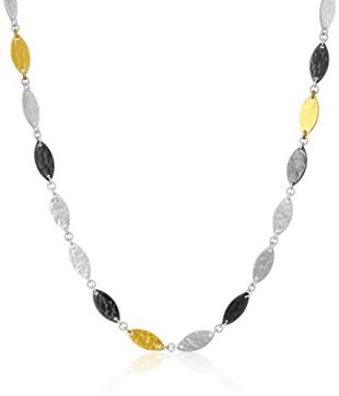 Gurhan - GURHAN "Willow" Silver with High Karat Gold Accents Necklace