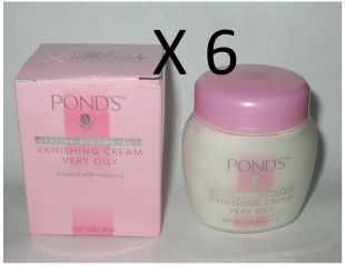 Pond's - POND'S Vanishing Cream 6 JARS Very Oily Face Cream 100ml Ponds ...