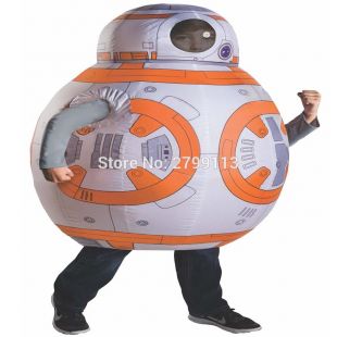 Star Wars Episode VII: The Force Awakens - Deluxe BB - 8 Inflatable ...