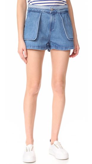 Opening Ceremony - Denim Inside Out Shorts