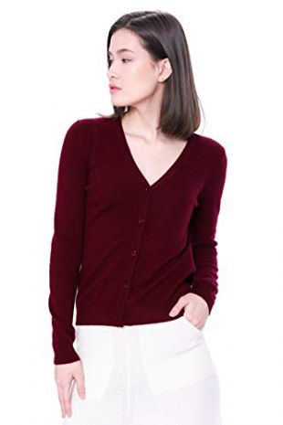Goyo Cashmere - Goyo Cashmere Women's 100% Pure Cashmere Cardigan ...