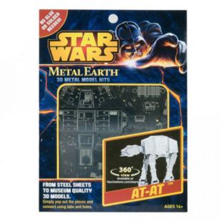 fascinations metal earth at-at 3D model kit