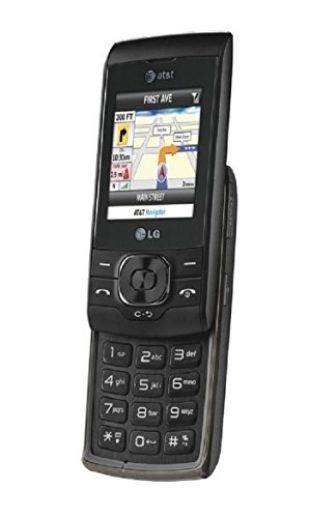 LG - LG GU295 Unlocked GSM 3G Slider Cell Phone - Black