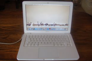 Apple - macbook apple blanc