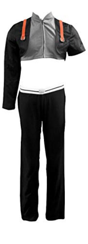 Mtxc - Mtxc Men's Naruto Cosplay Costume Sai Size XXXL-Plus Black