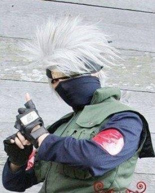 lugano - Naruto Naruto Kakashi wind Cosplay Wig + wig net (japan import)