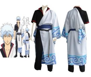 Soul Silver cosplay costume Sakata Gintoki, la taille L: (Hauteur 170cm ...
